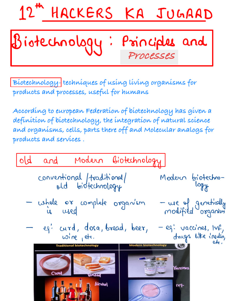 Biotechnology Principle and Process | PDF | Molecular Cloning ...