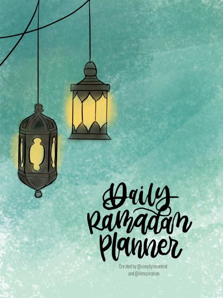 Daily Ramadan Planner | PDF