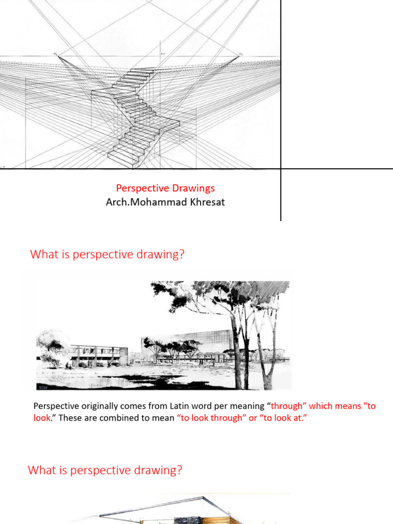 One Point Perspective | PDF