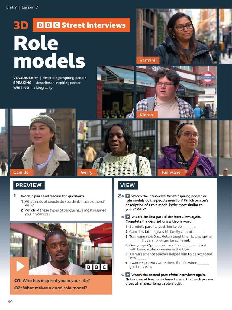 3D Role Models | PDF
