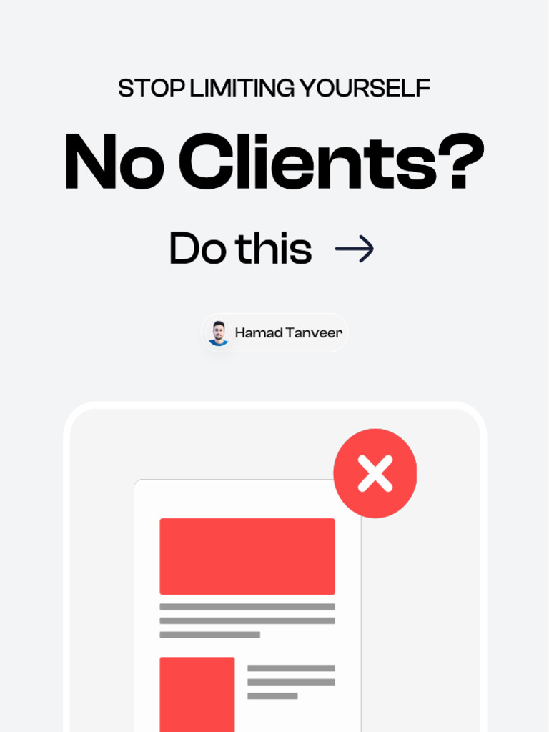Build Your Design Portfolio Without Clients | PDF