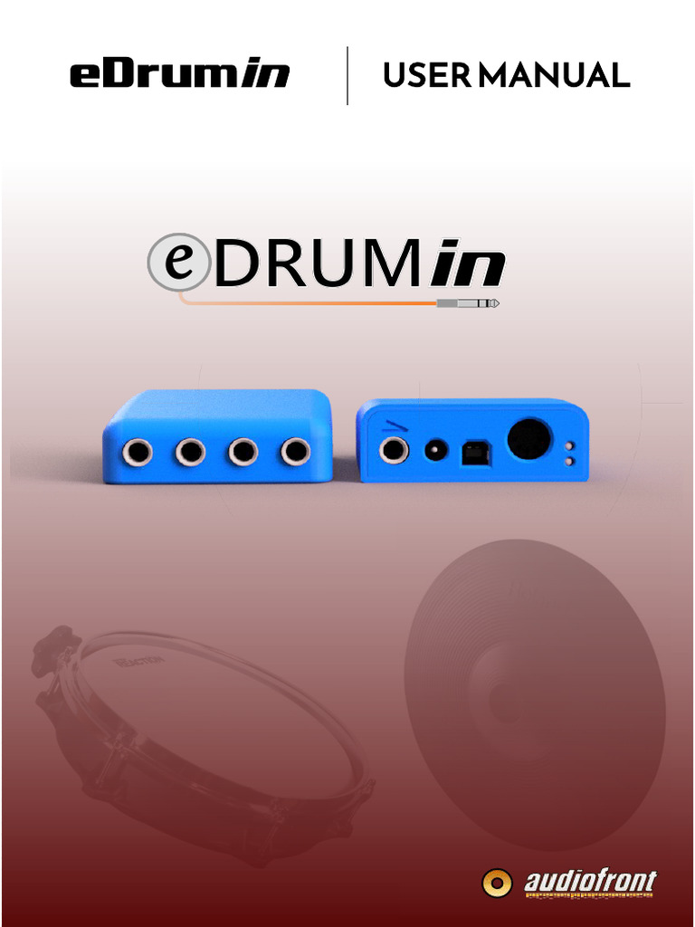 eDRUMin User Manual Overview | PDF | Ios | Drum Kit