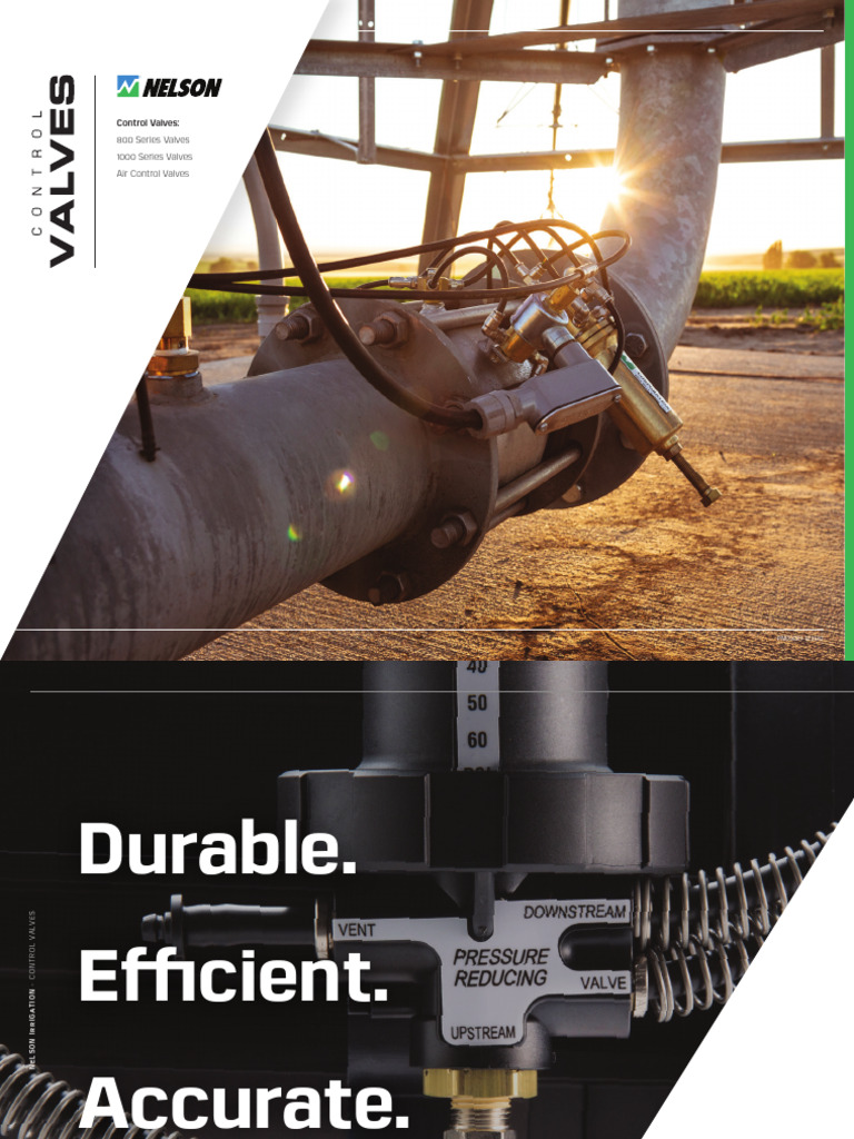 Nelson Control Valves Overview | PDF | Valve | Pump
