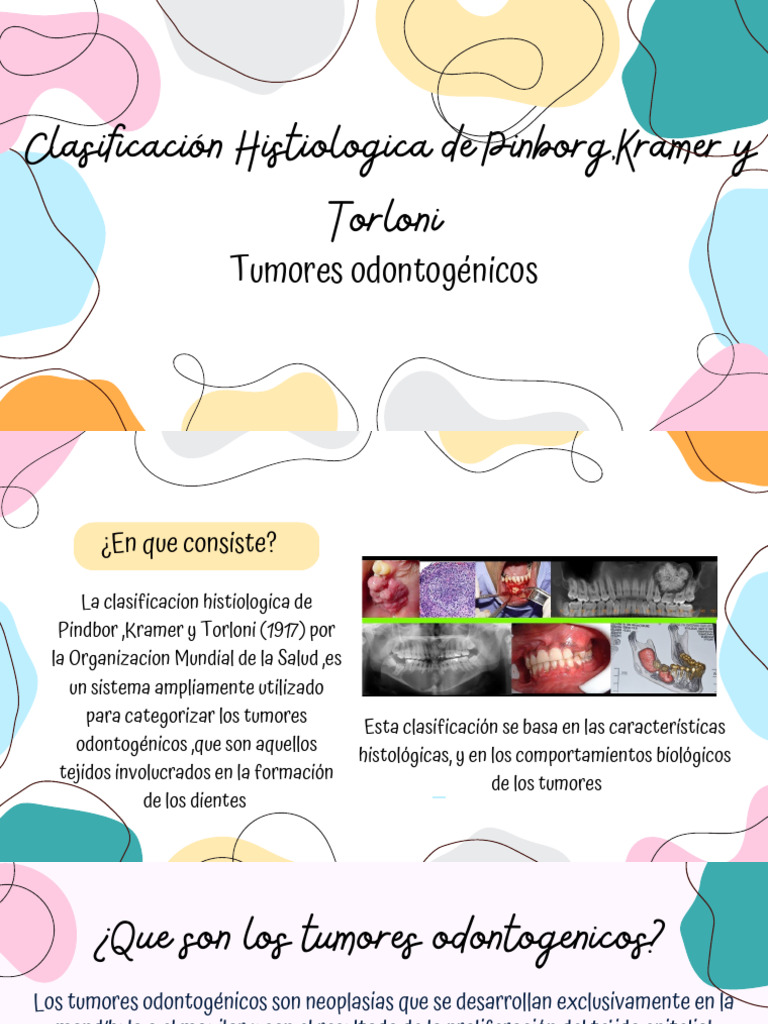 Clasificación Histologica de Pindborg, Kramer y Torloni, Tumores ...