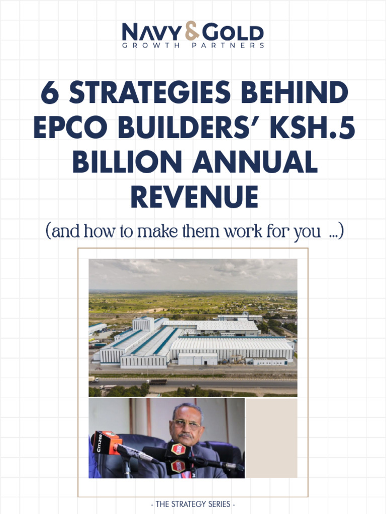 6 Strategies Behind Epco Builders' 5BN Annual Revenue | PDF ...
