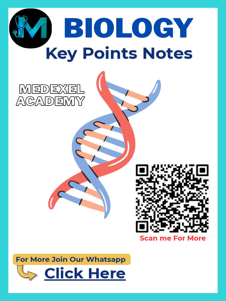 Acellular Life Notes Key Points MedExel Academy | PDF