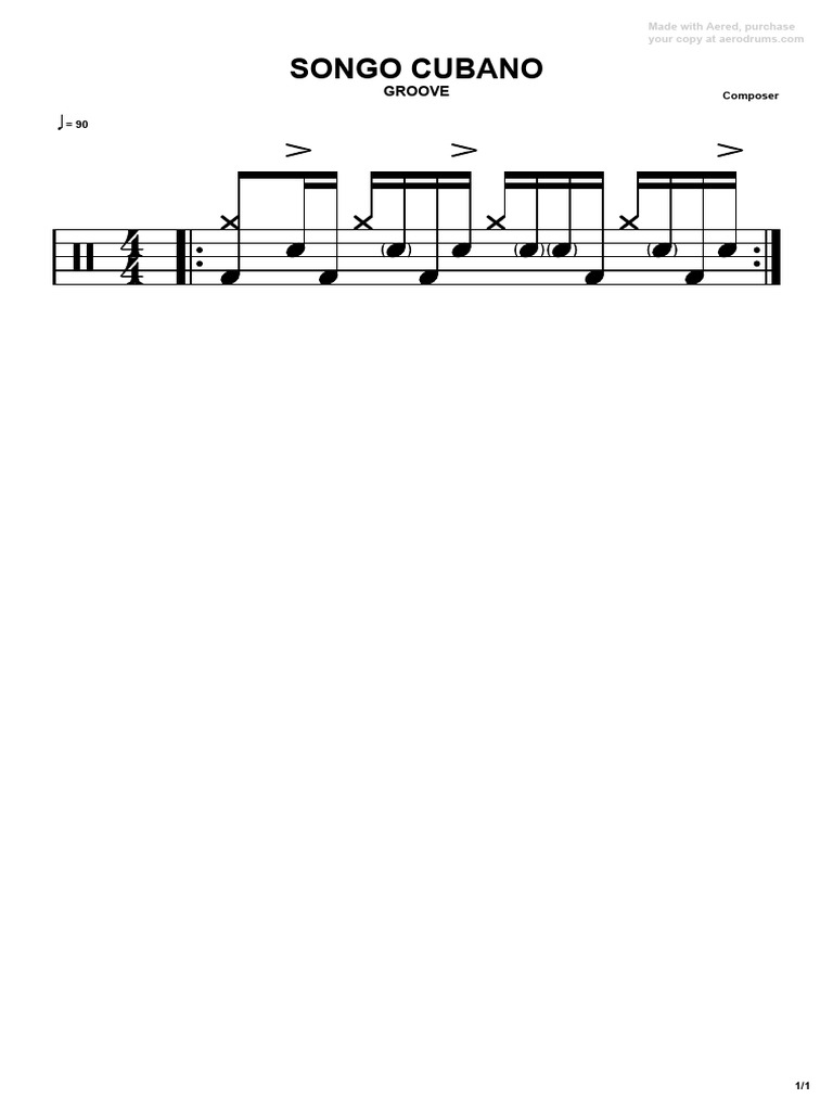Songo Cubano | PDF