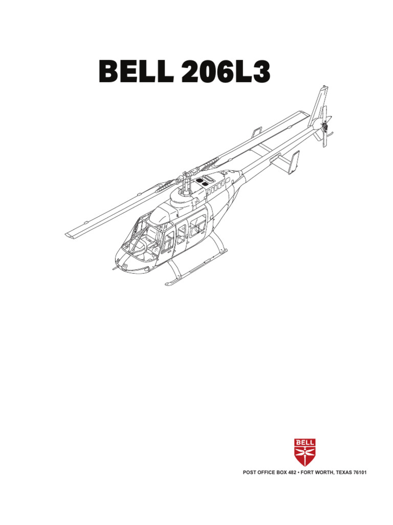 Bell 206L3 Flight Manual Overview | PDF | Jet Fuel | Aviation
