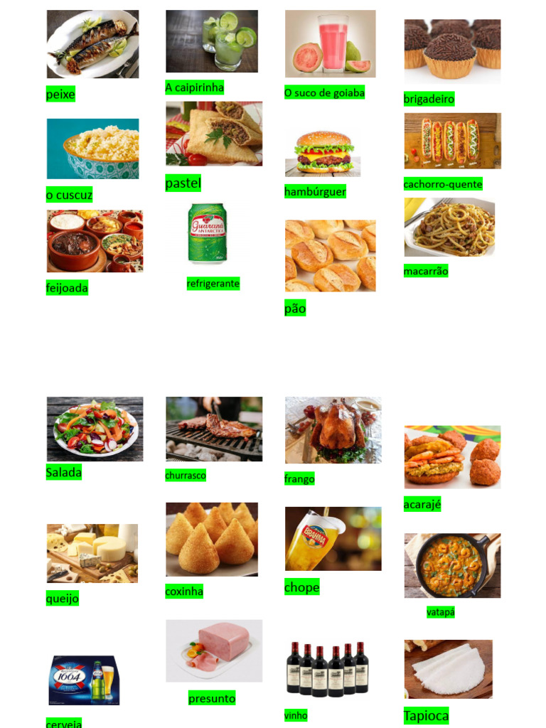 Copia de Comida Oficial | PDF