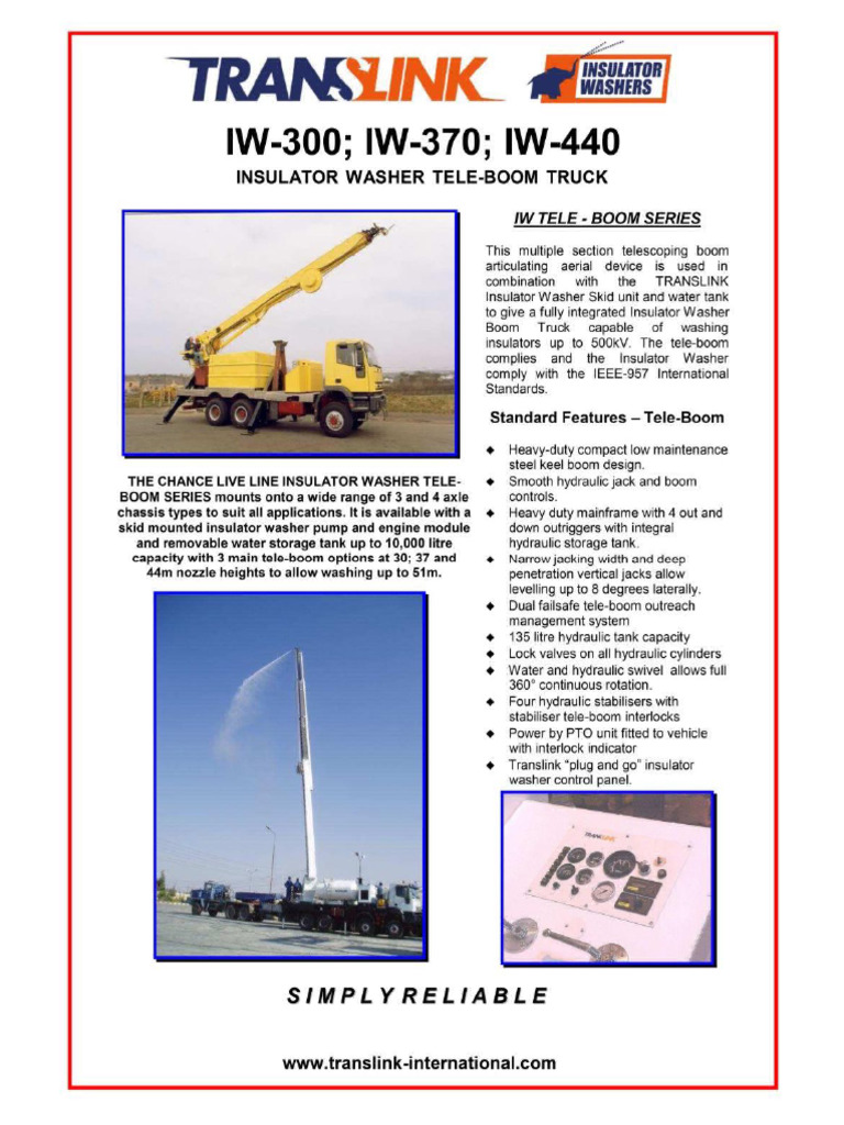 Ranger IW Tele-Boom Series | PDF