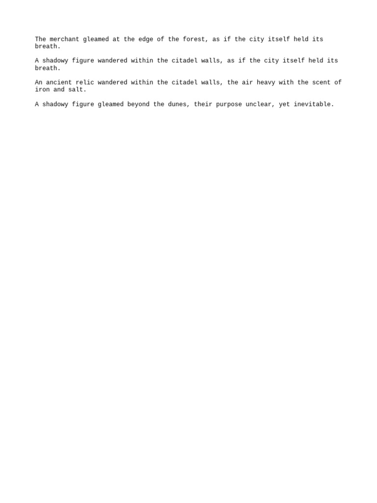 Random Text 1 | PDF