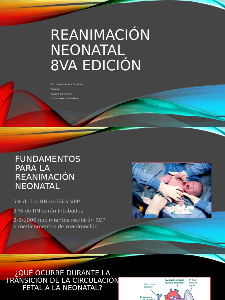RCP Neonatal 1 | PDF | Feto | Reanimación cardiopulmonar