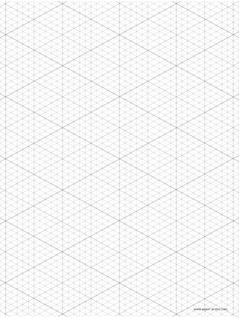 Isometric Grid A4 | PDF