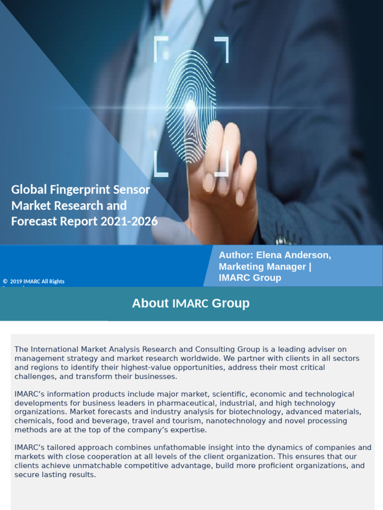 Global Fingerprint Sensor Market Trends | PDF | Computer Security ...