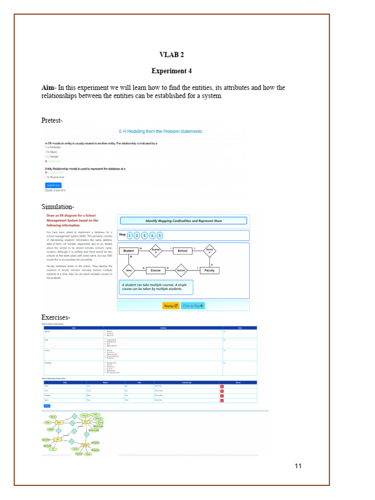 SE Vlab Exp 4 | PDF