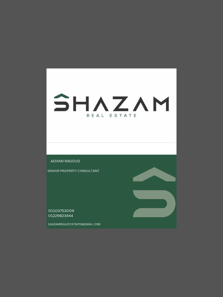 Bussines Card Shazam | PDF