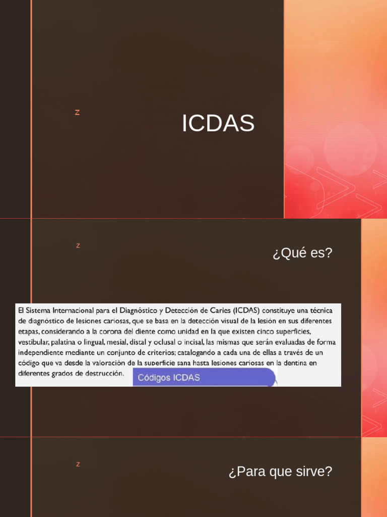 ICDAS y RX | PDF