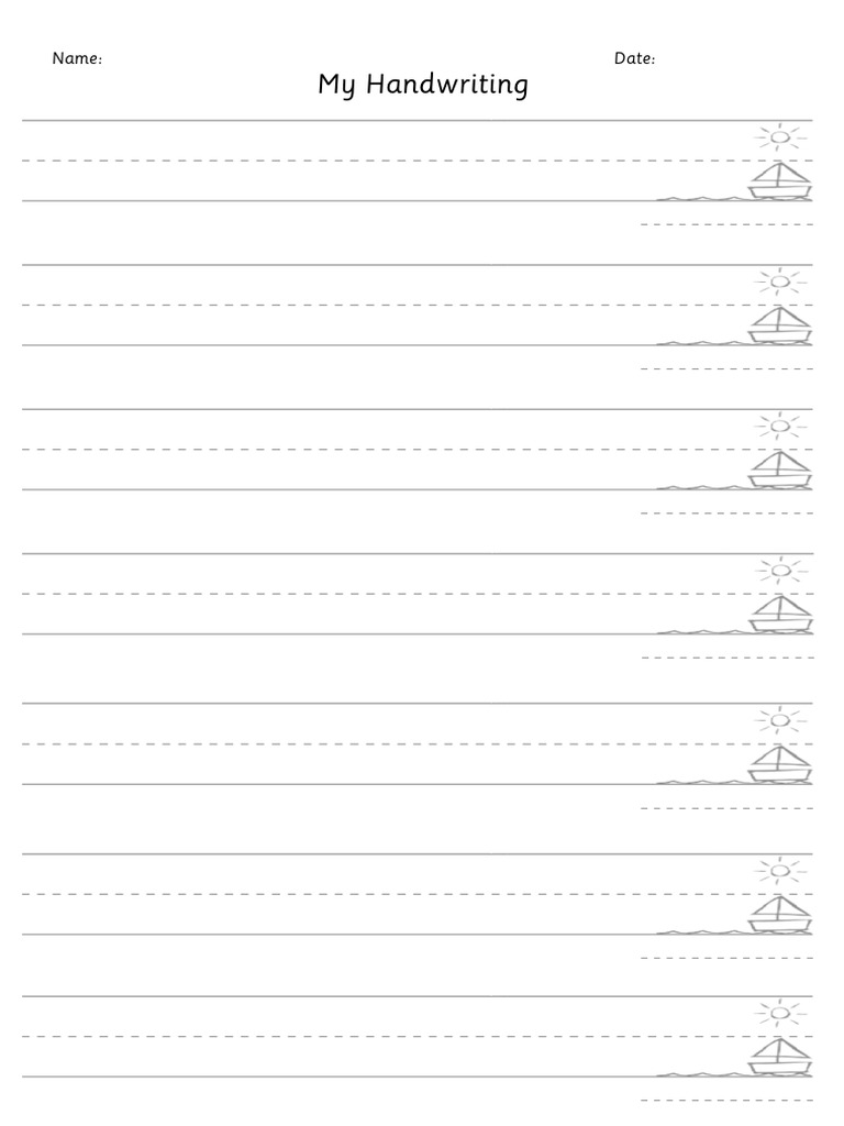 My Handwriting | PDF