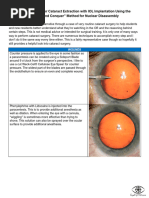 DisCoVisc® OVD Usage Instructions | PDF | Human Eye | Ophthalmology
