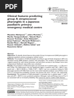 Modified Centor Score for Strep Throat | PDF | Medical Specialties ...