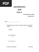 Corbett Maths Area and Perimeter Guide | PDF