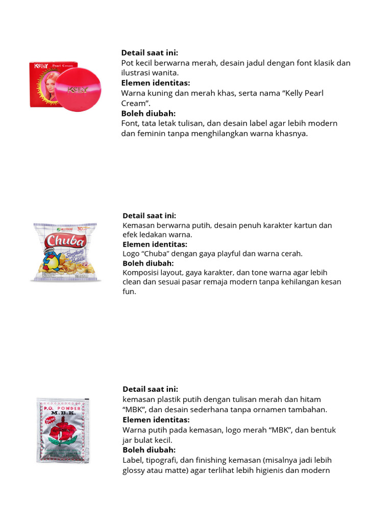 Desain Kemasan Produk: Modernisasi Identitas | PDF