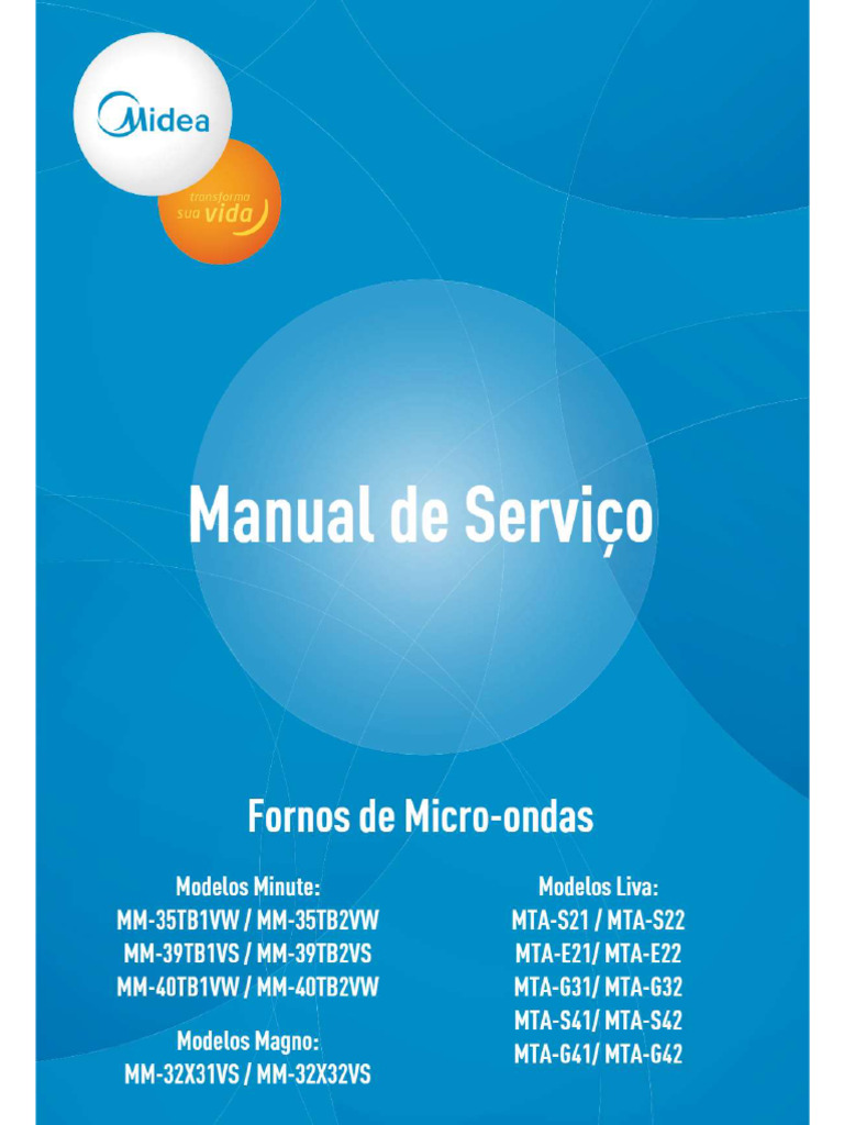 Manual Micro Midea | PDF