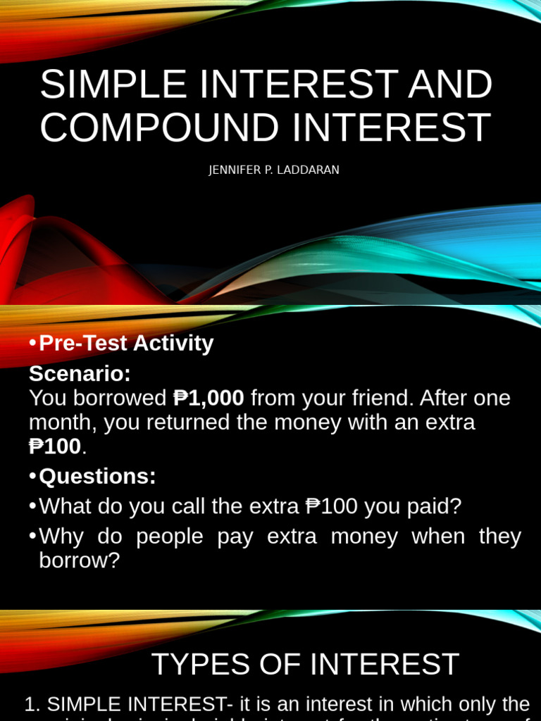 Simple vs. Compound Interest Explained | PDF | Interest | Compound Interest