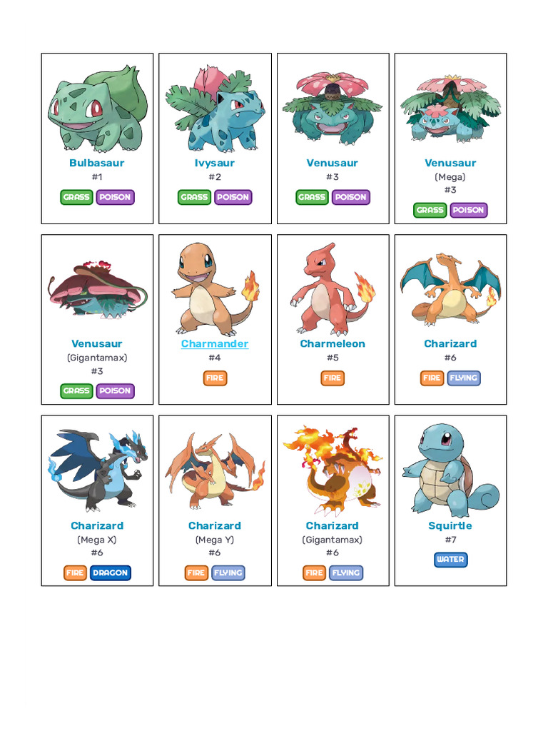 POKÉDEX @cartasPaLaDex | PDF | Pokémon