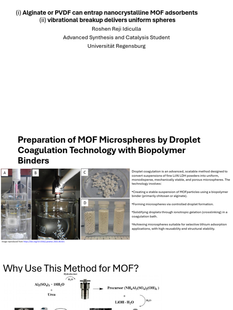 MOF For DAC Coagulation 2 | PDF | Biopolymer | Adsorption