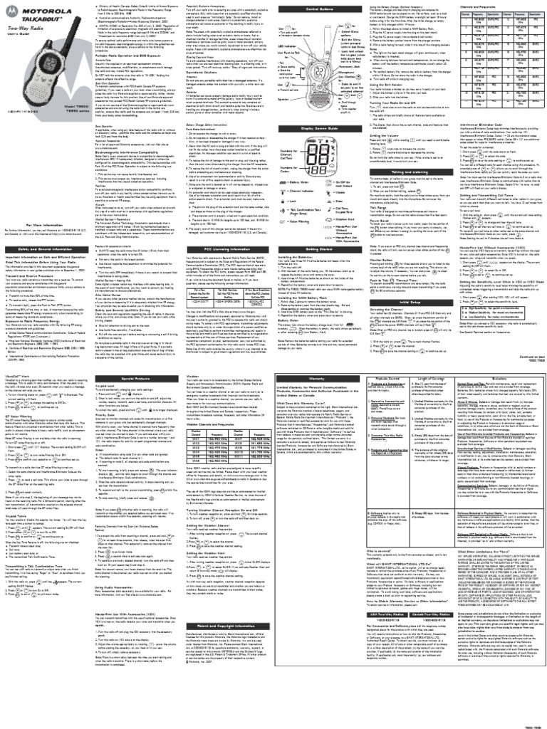 Safety Code 6: Radio Use in Hazardous Areas | PDF | Radio | Electrical ...