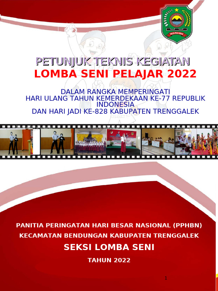 Juknis Lomba Seni 2022 (Repaired) | PDF