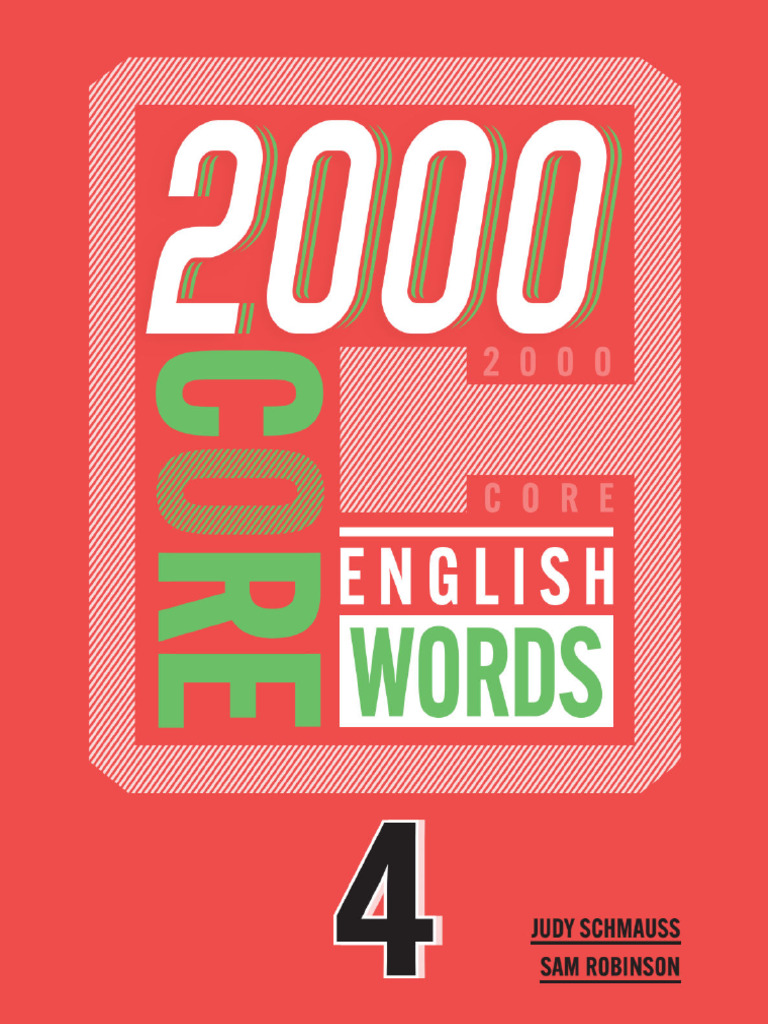 2000 Core English Words 4 | PDF