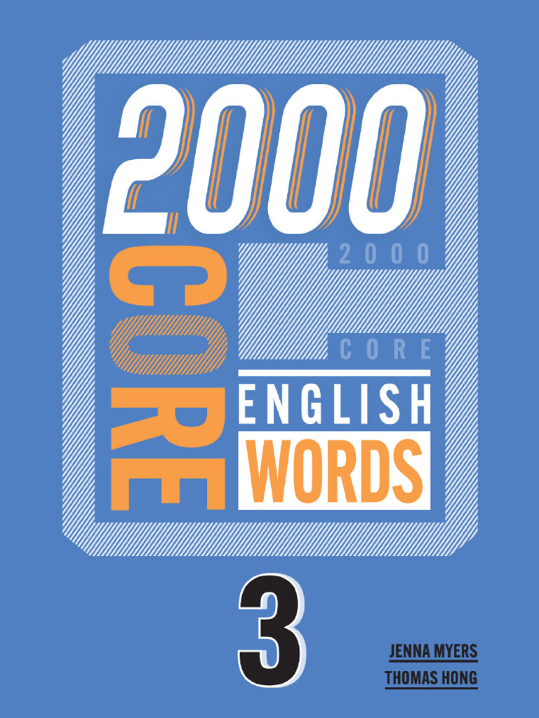 2000 Core English Words 3 | PDF