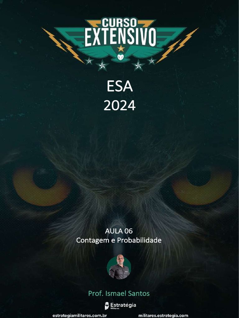 Material-Da-Aula-Curso de Matemática II para ESA - Aula 06: Contage ...