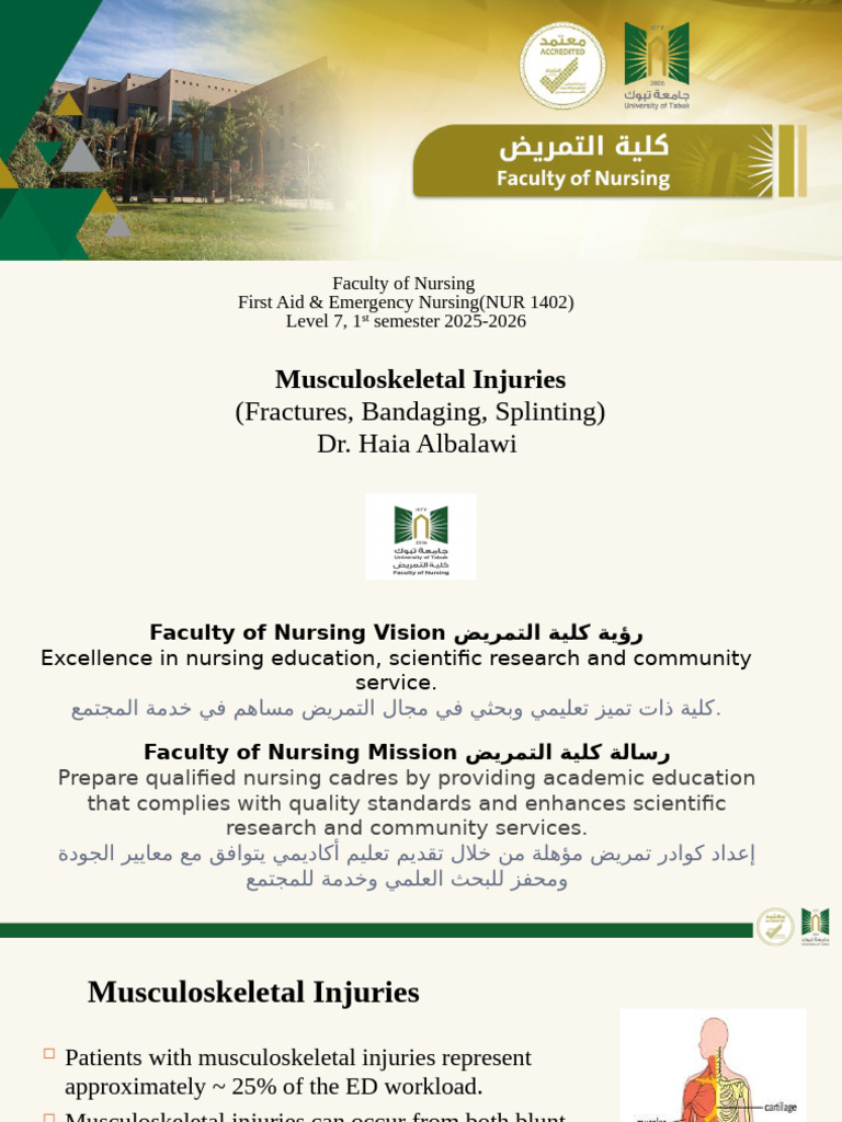 Lecture 5 PPT DONE | PDF | Musculoskeletal System | Clinical Medicine