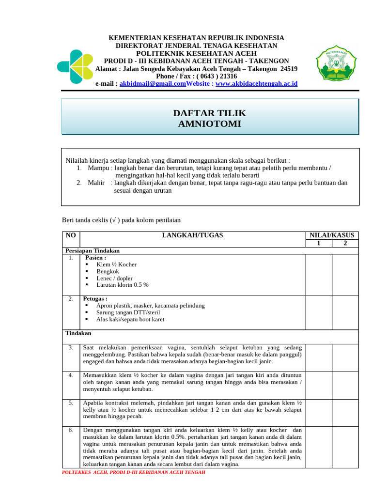 Amniotomi | PDF