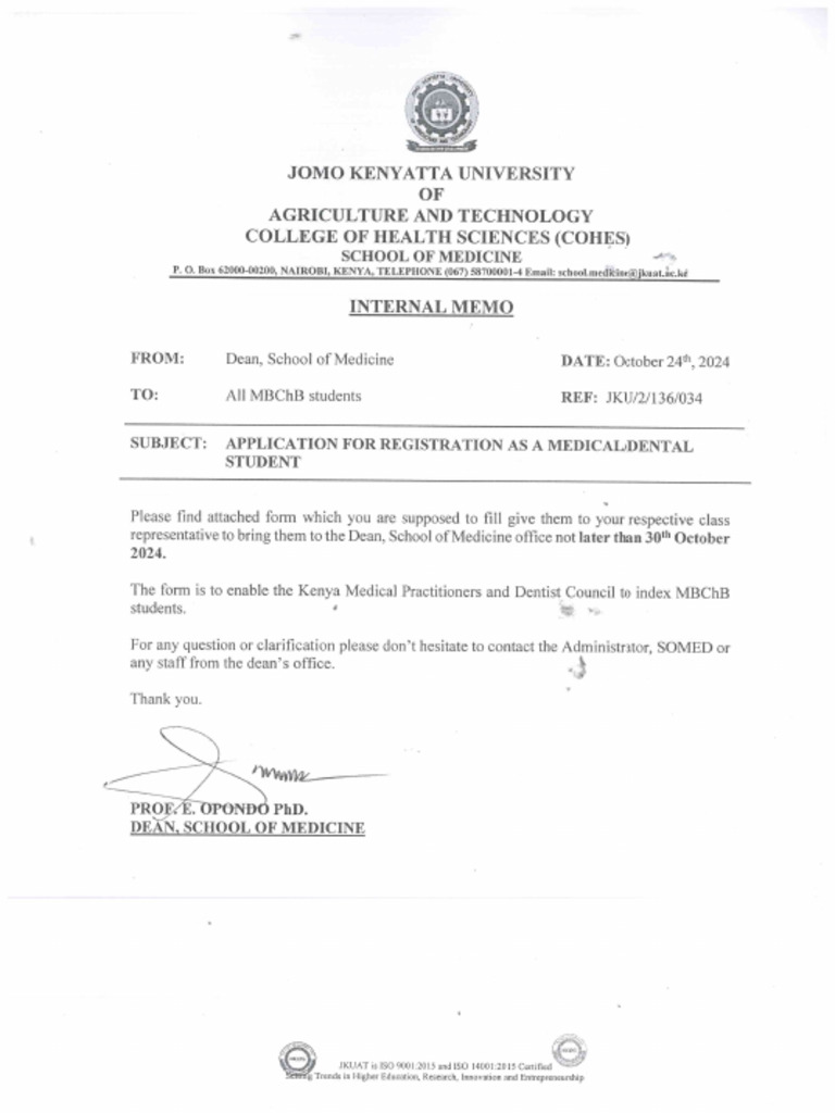 MBCHB Students | PDF