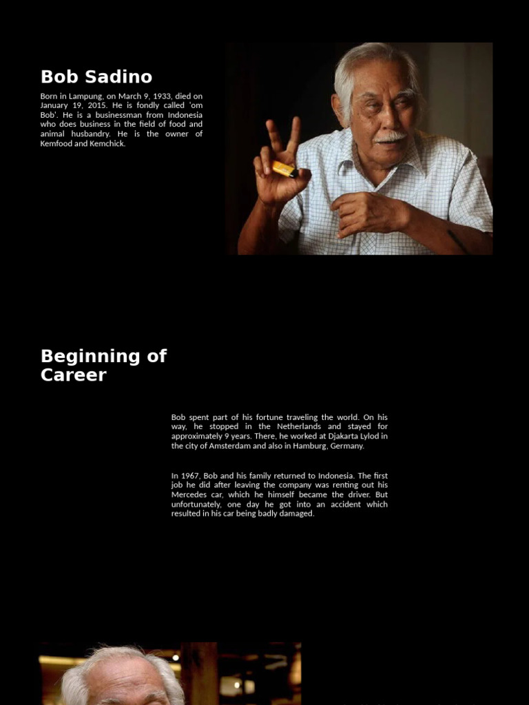 Bob Sadino | PDF