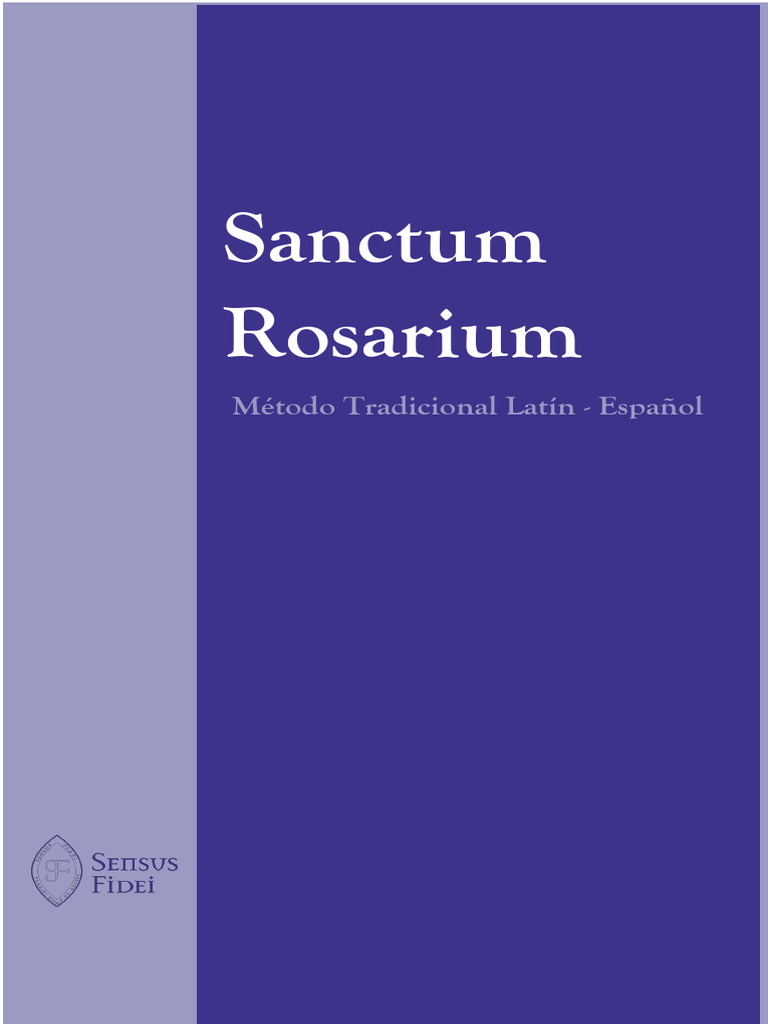 Rosarium Virgine Mariae | PDF | María, madre de Jesús | Creencia religiosa y doctrina