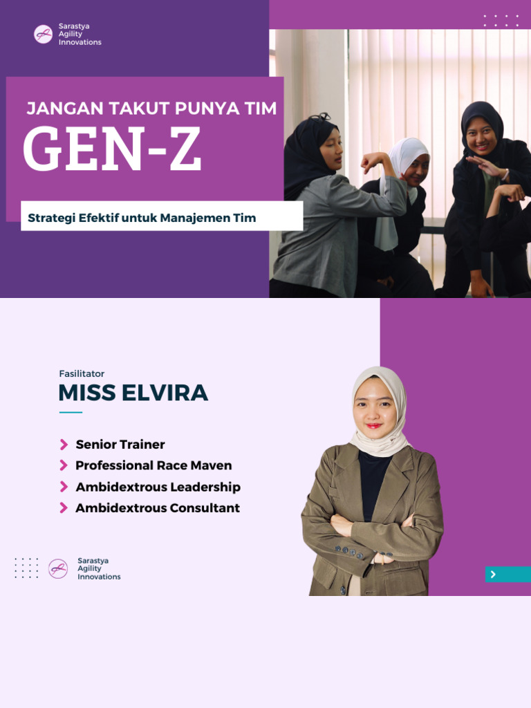 Strategi Manajemen Tim untuk Gen-Z | PDF