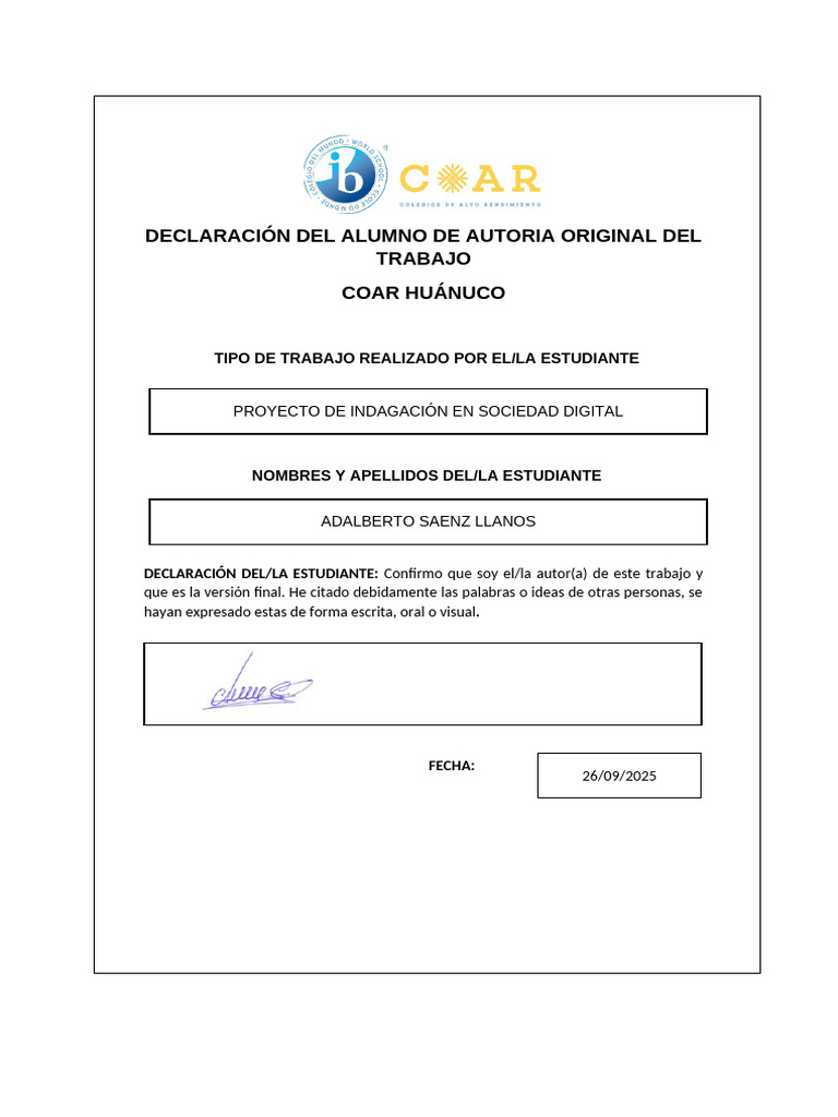 Formato de Autoria SD 2025 | PDF