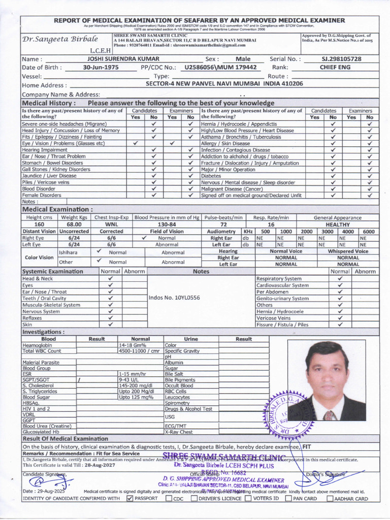 MEDICAL Surendra Joshi CE | PDF