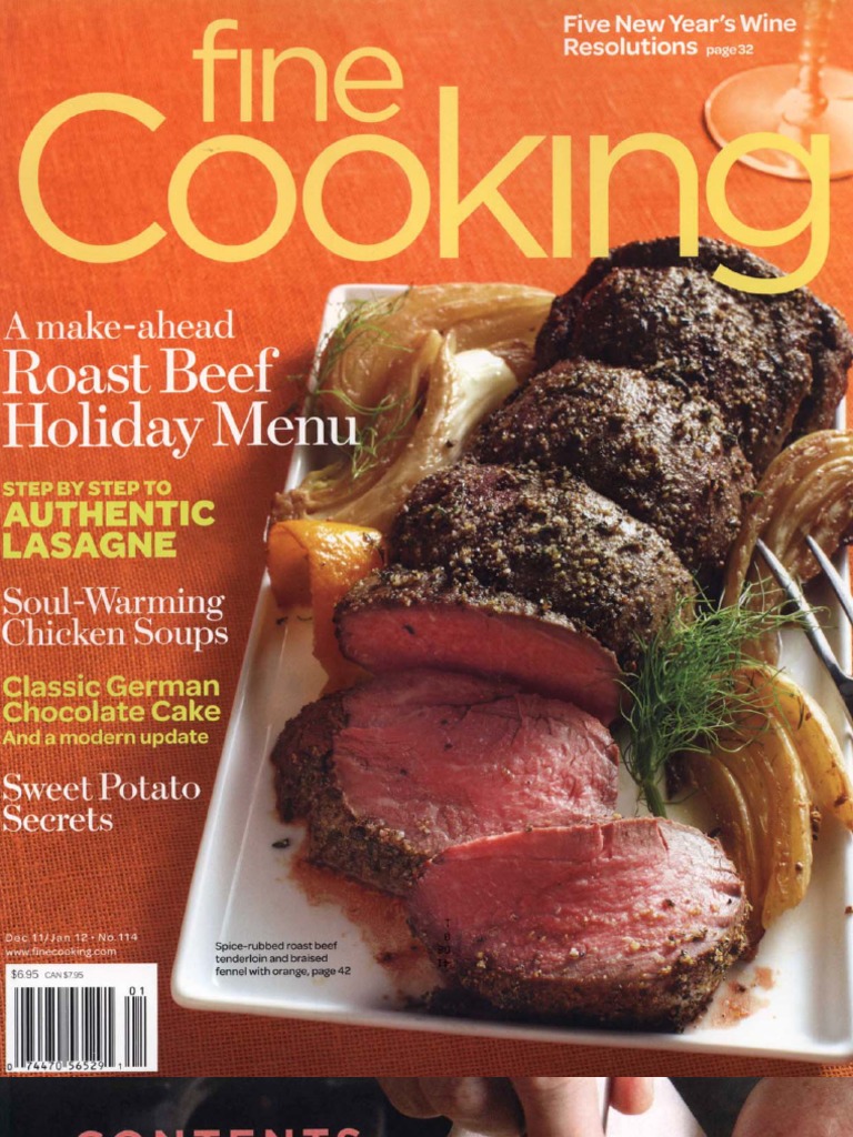 Fine Cooking Dec 2011/jan 2012 | PDF
