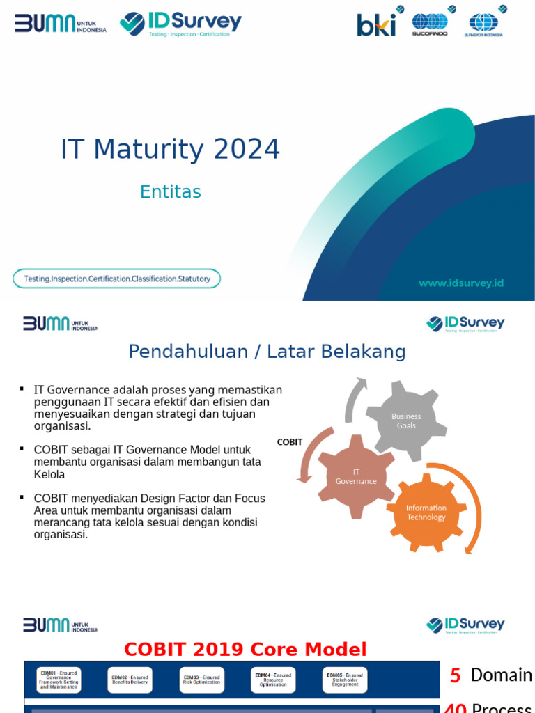 IT Governance Maturity Framework 2024 | PDF | Cobit | Governance