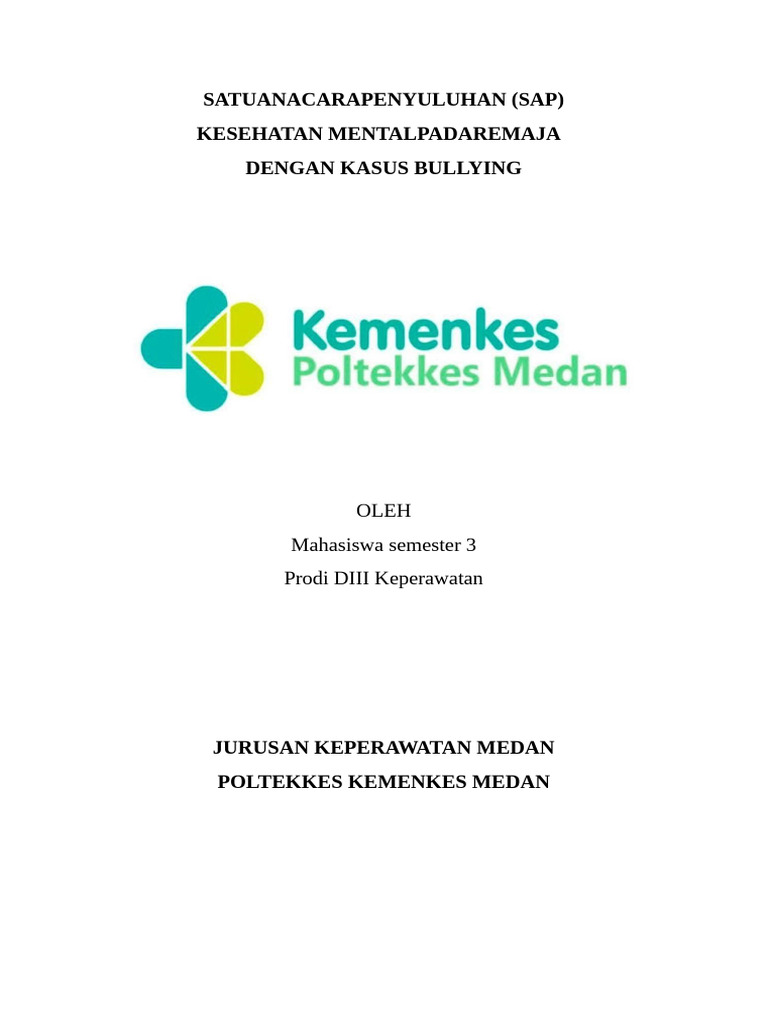 Sap Promkes Mental Health | PDF