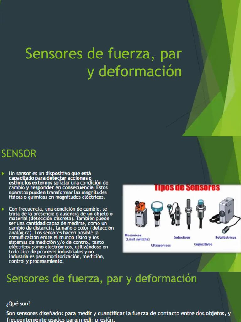 Sensores de Fuerza | PDF