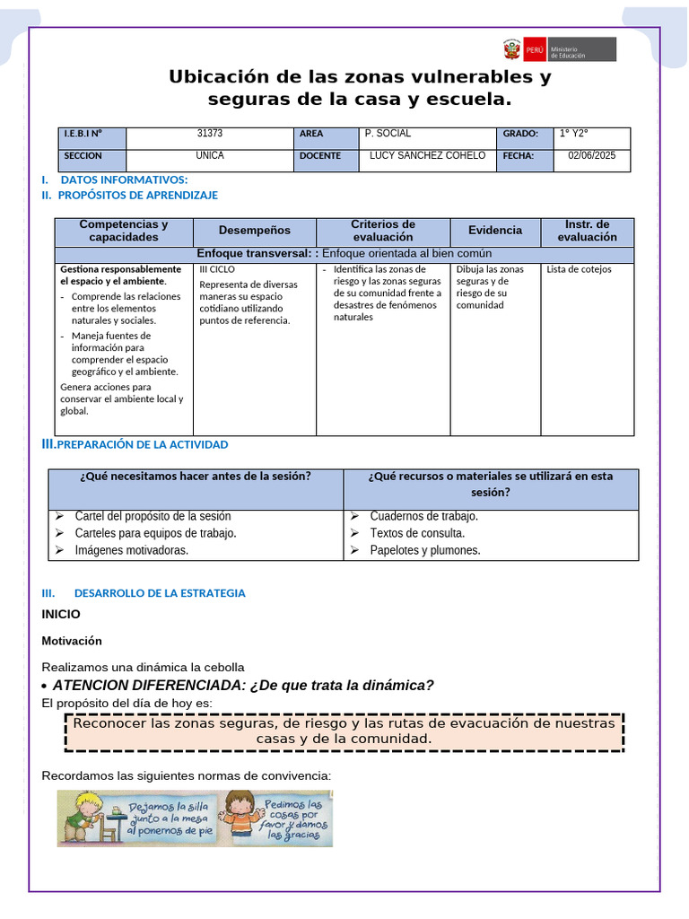 Sesion Pesonal Social | PDF