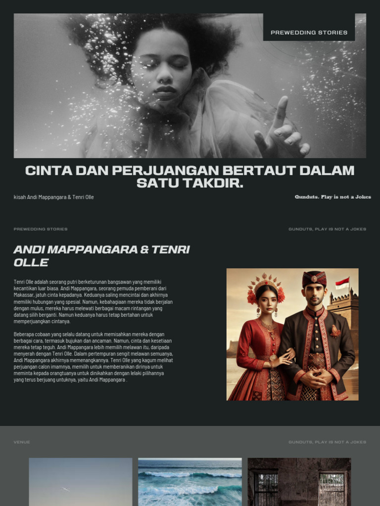Cinta Dan Perjuangan Bertaut Dalam Satu Takdir. | PDF