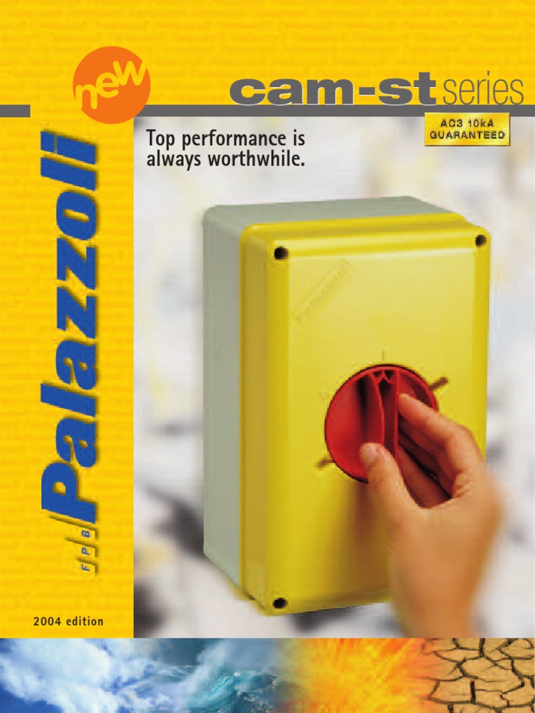 Palazzoli Disconnect Switch | PDF | Switch | Alternating Current